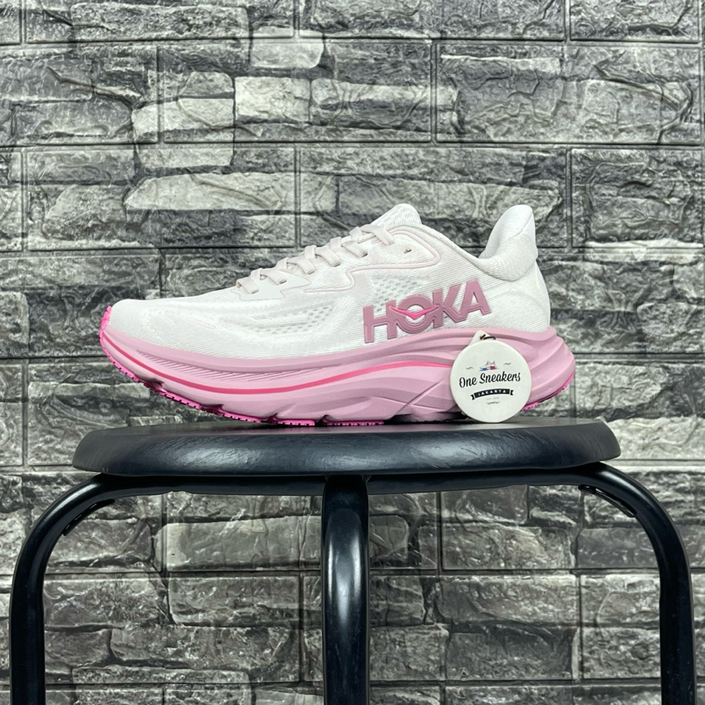 Jual HOKA ONE ONE CLIFTON 10 ROSE CREAM DRIED ROSE | Shopee Indonesia