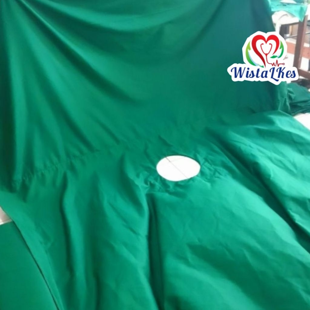Jual Duk lubang jumbo 250x200 Duk steril bolong jumbo (bisa custom ...