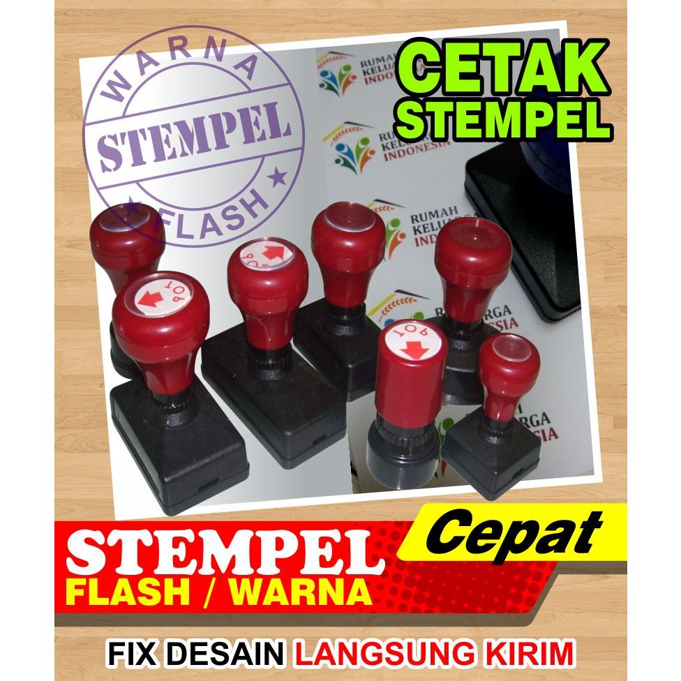 Jual STEMPEL OTOMATIS, CAP, STEMPEL FLASH, STEMPEL WARNA, STEMPEL KILAT ...