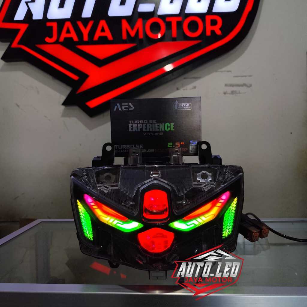 Jual BILED NMAX TURBO NMAX NEO S CUSTOM DOUBLE BILED AES TURBO SE ...