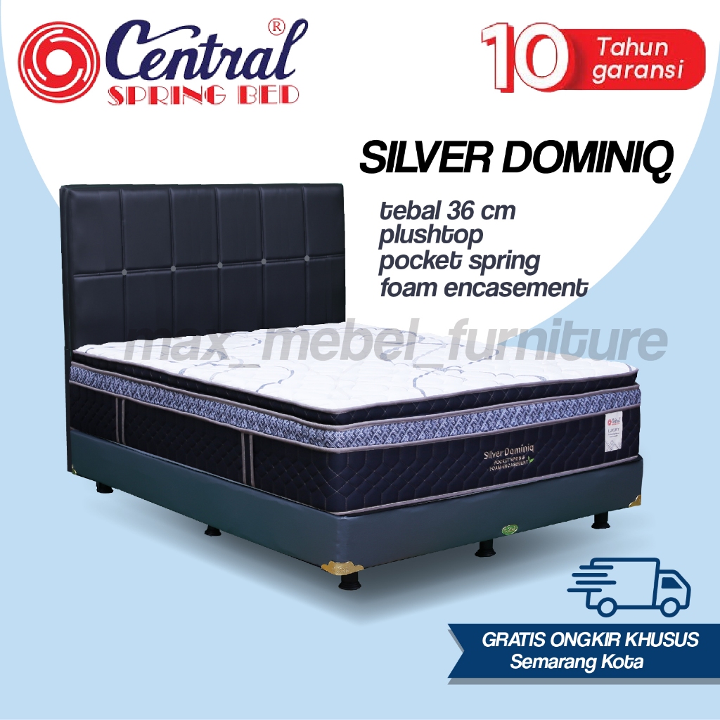 Jual Springbed Kasur Matras Central Dominiq Original Harga Pabrik Mebel ...