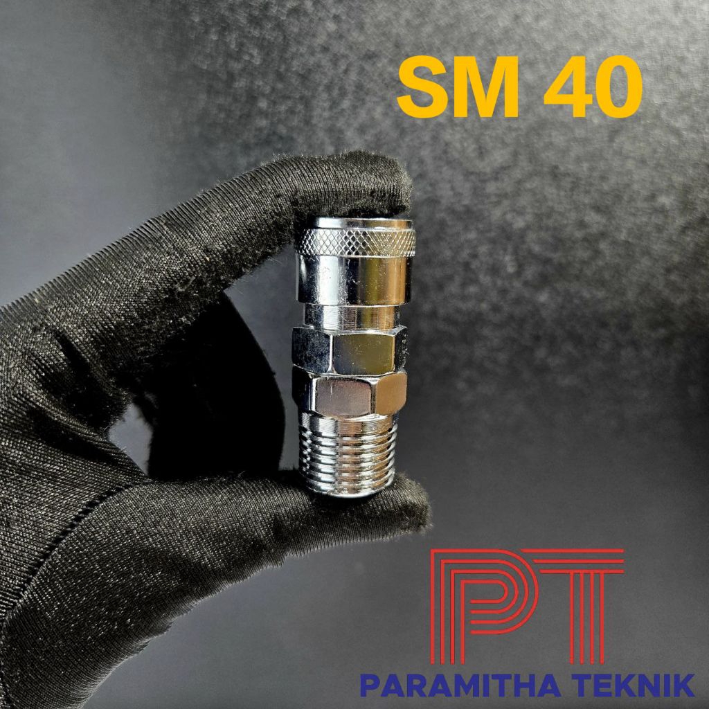 Jual Coupler SM40 / quick coupler sambungan selang copler recoil ...