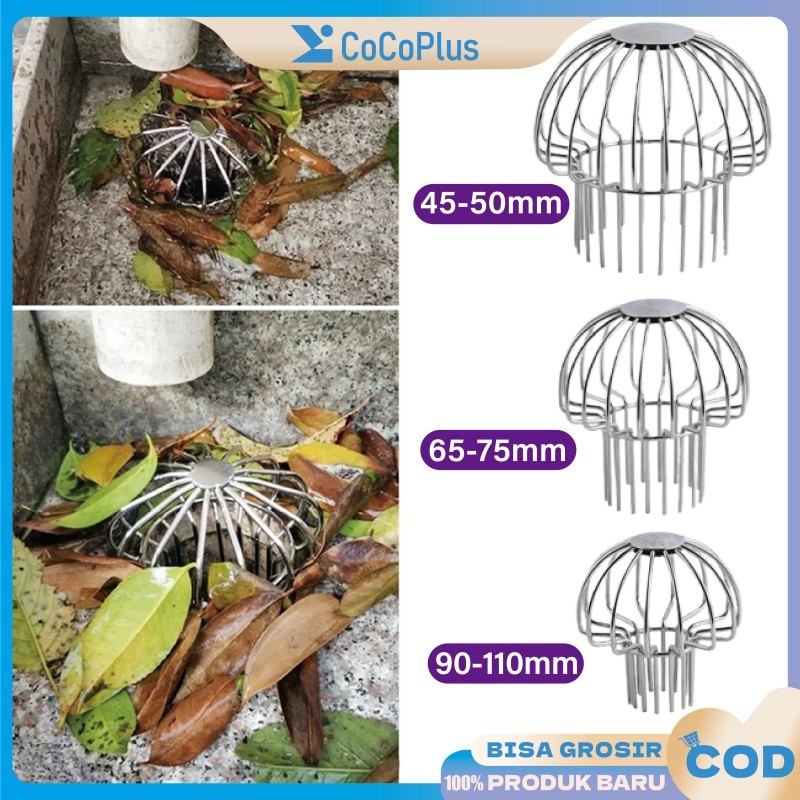 Jual Dak Atap Filter Talang Stainless Roof Drain 50/75/110/160mm untuk ...