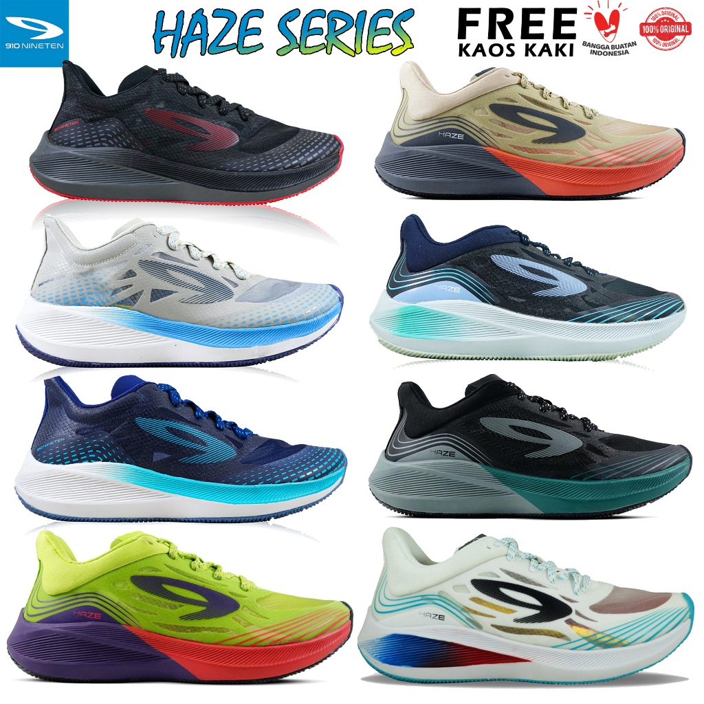 Jual Sepatu Lari 910 Nineten Haze Haze 1.5 Haze Vision 1 Haze Tempo ...