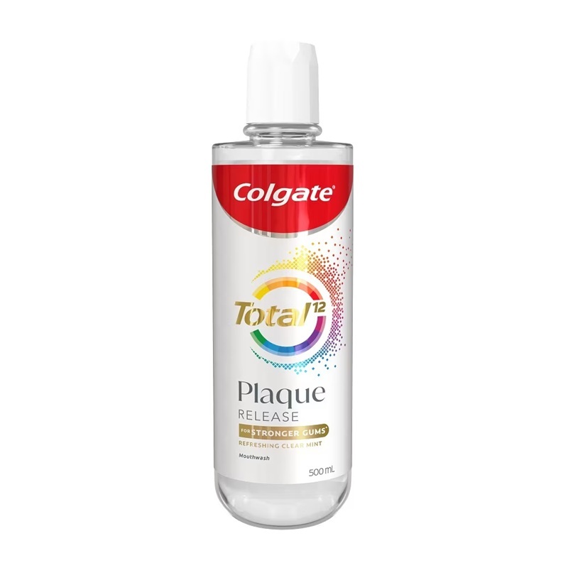 Jual Colgate Total Plaque Release Antibacterial Mouthwash Refreshing ...