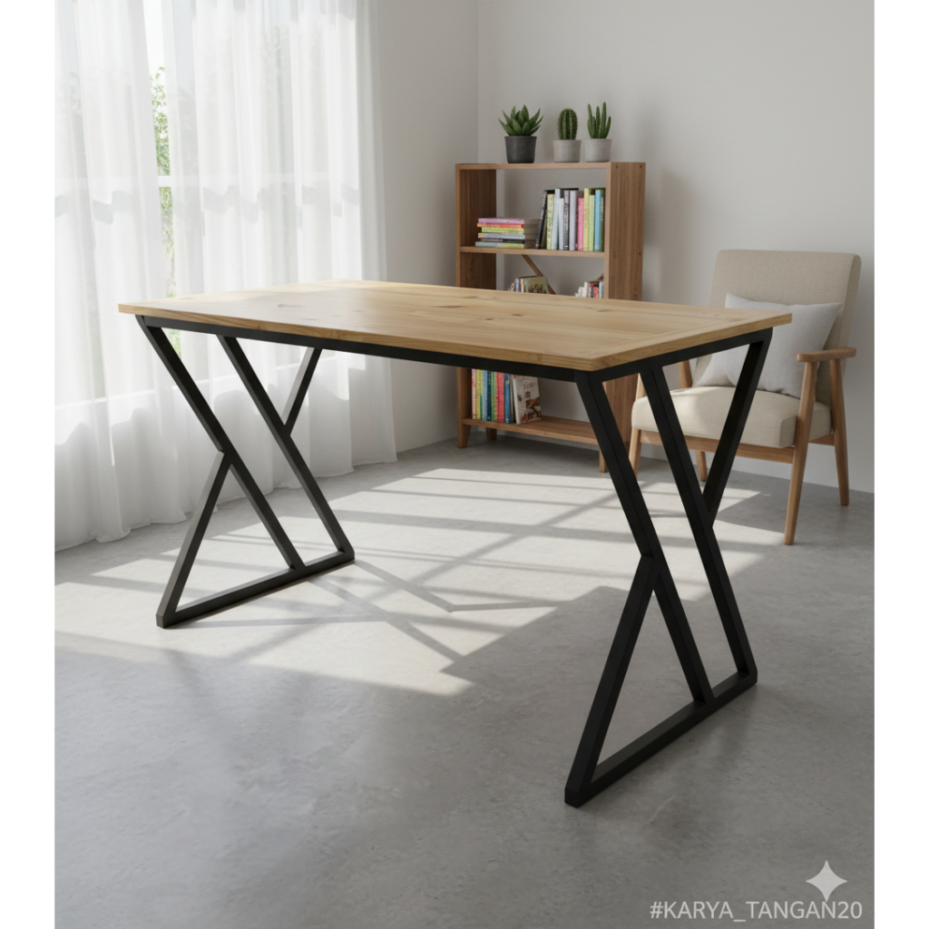 Jual MEJA KOMPUTER KAKI BESI /MEJA KOMPUTER MURAH/MRJA GAMING/MEJA ...