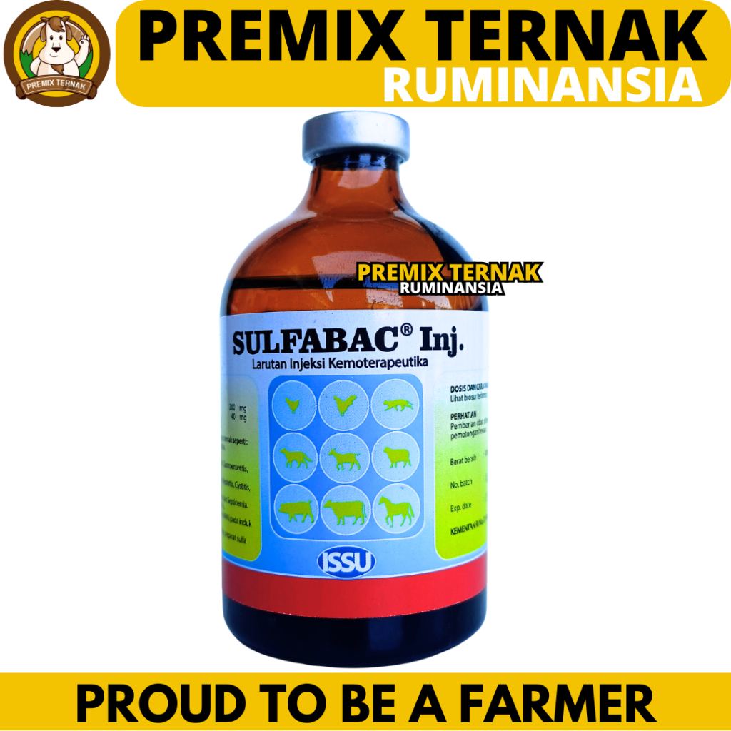 Jual SULFABAC INJ 100ML ISSU - Obat Hewan Pencernaan Pernafasan Ternak ...