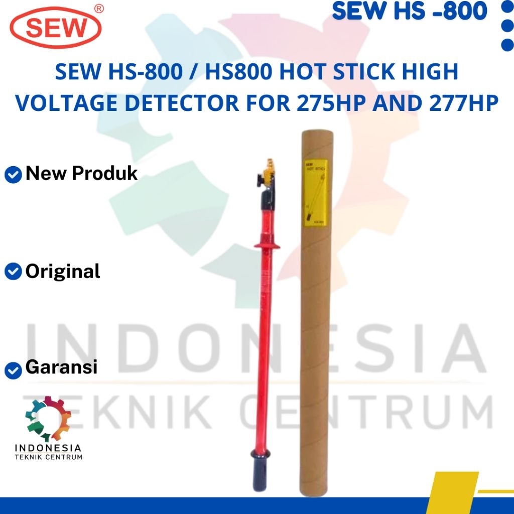 Jual SEW HS-800 / HS800 Hot Stick High Voltage Detector for 275HP and ...