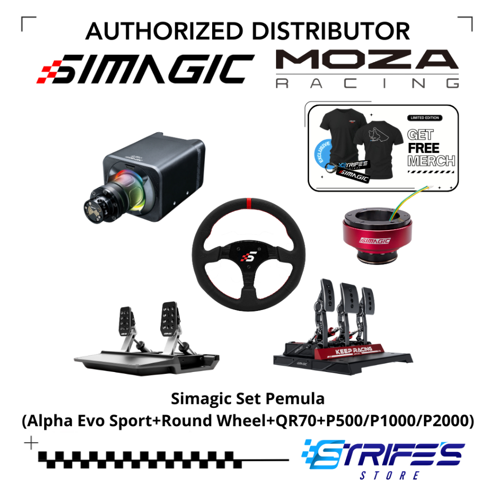 Jual Simagic Set Pemula (Alpha Evo Sport+Round Wheel+P500/P1000/P2000 ...