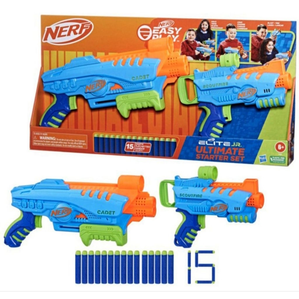 Jual NERF ELITE Jr. ULTIMATE STARTER SET MAINAN TEMBAK ANAK PELURU ...