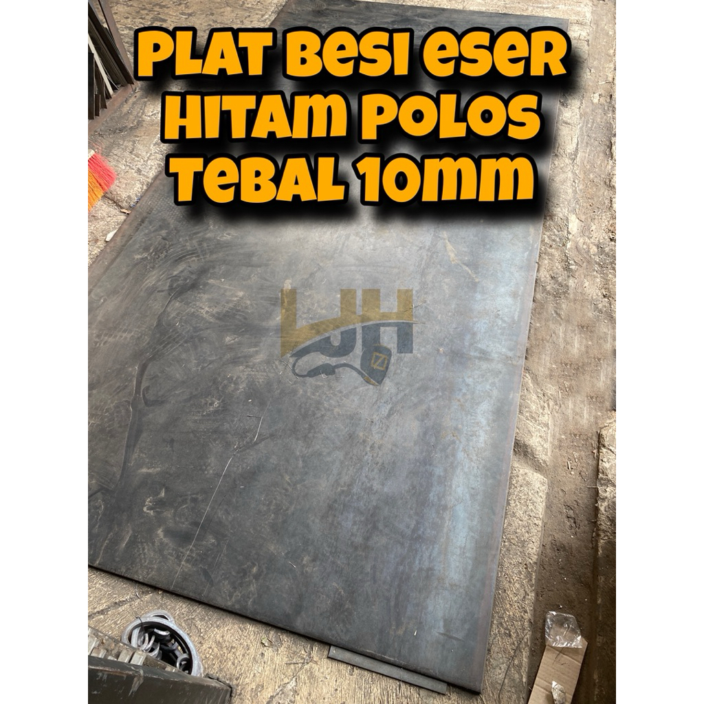 Jual Plat besi eser hitam polos tebal 10mm. ukuran tersedia mulai ...