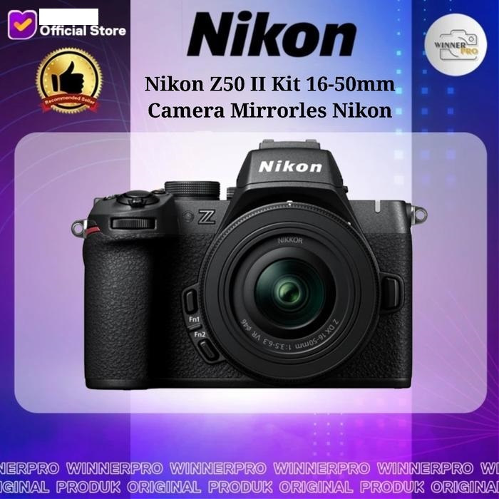 Jual Nikon Z50 II Kit 16-50mm - Mirrorless Camera Nikon Z50 Mark II ...