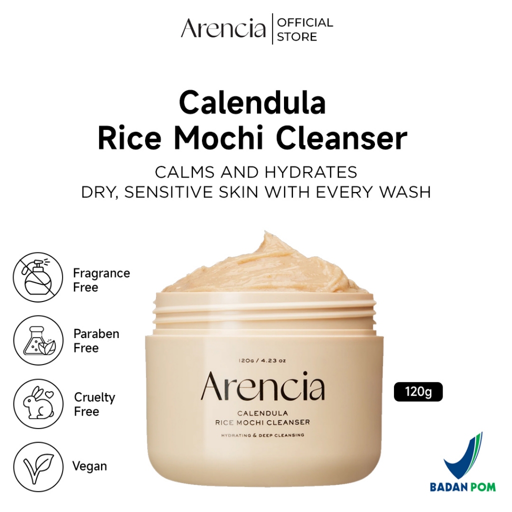 Jual Arencia Calendula Rice Mochi Cleanser 120g | Shopee Indonesia