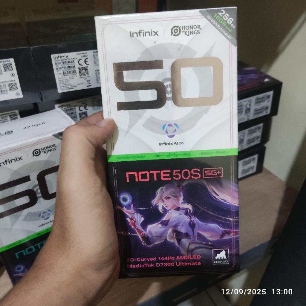 Jual INFINIX Note 50S 5G+ 8/256 Garansi Resmi | Shopee Indonesia