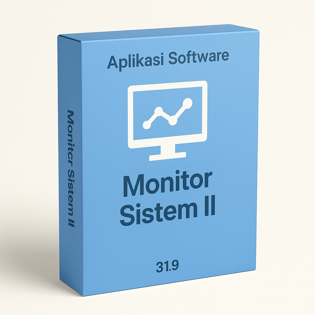 Jual Aplikasi Software Monitor Sistem II 31.9 – Pemantau Performa ...