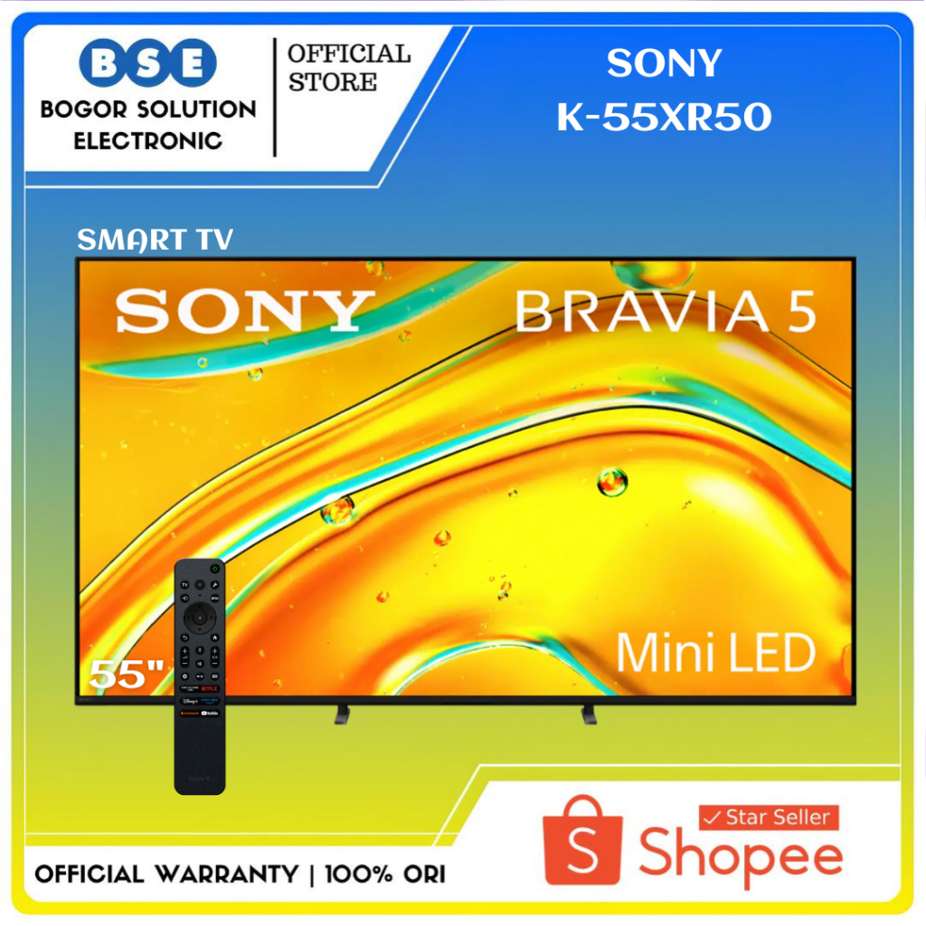 Jual Mini LED Sony Bravia 5 K-55XR50 Smart TV 55 Inch 4K Ultra HD ...