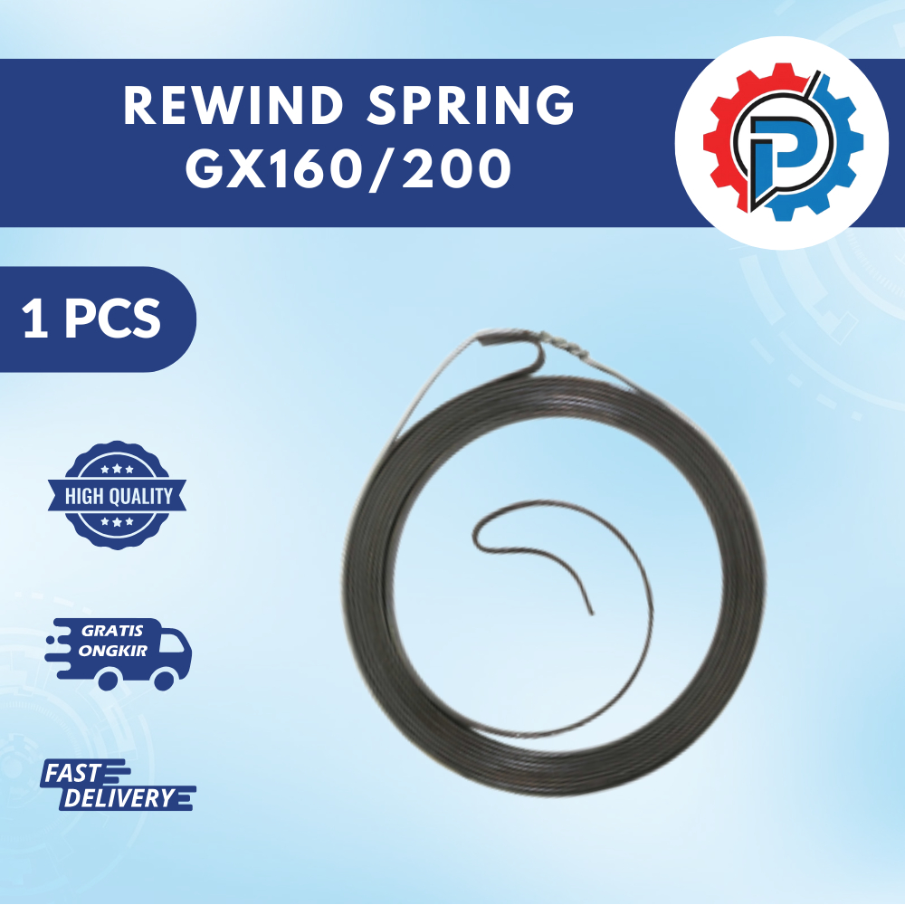 Jual Per Recoil Starter Rewind Spring GX 160 200 Tarikan Stater Engkol ...