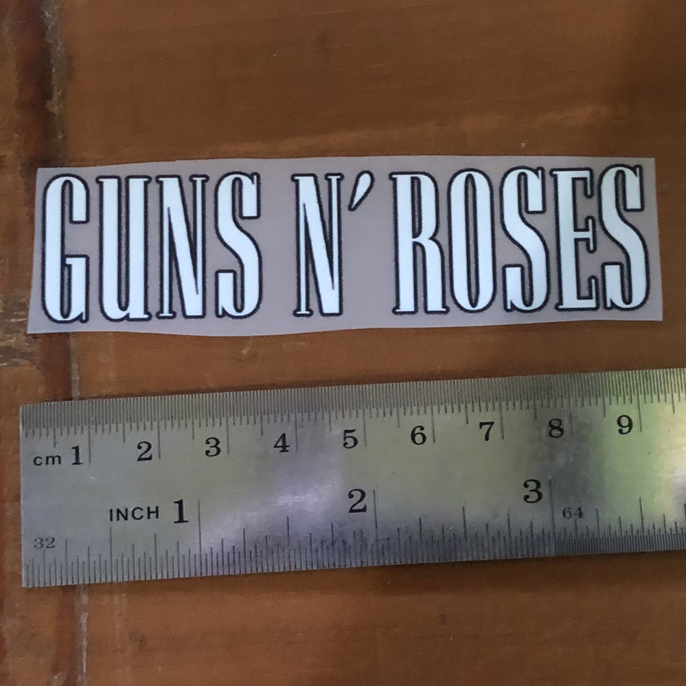 Jual Sablon Guns N Roses Rock Band | Sablon Direct to Film | DTF ...