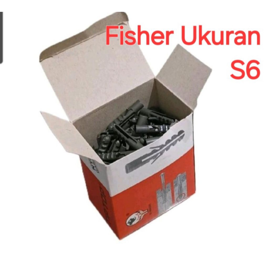 Jual Fisher S6 S-6 Abu Harga Perkotak | Shopee Indonesia