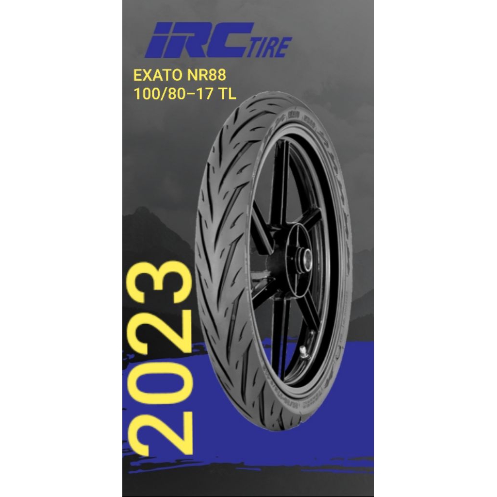 Jual IRC Exato NR88 100/80-17 TUBELESS ( BARU ) | Shopee Indonesia