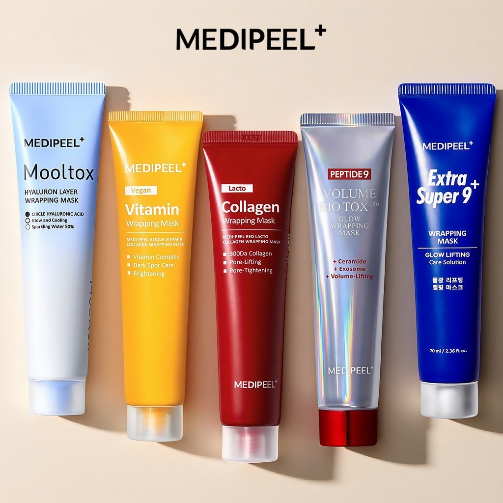 Jual MEDIPEEL Mask 70ml / MEDIPEEL Wrapping Mask Collagen / Extra Super ...