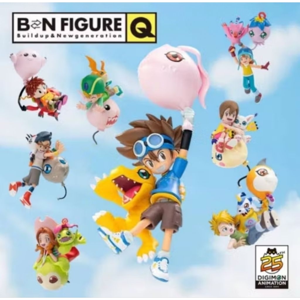Jual Bandan BN Figure Q Digimon Adventure 25th Anniversary Selected BNQ ...
