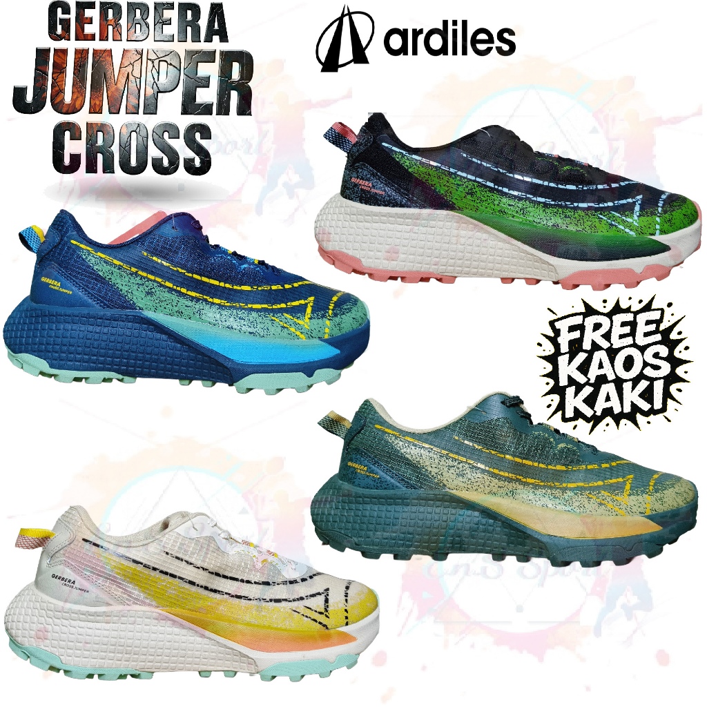 Jual [New]Sepatu Ardiles Trail Running Gerbera Cross Jumper Terbaru ...