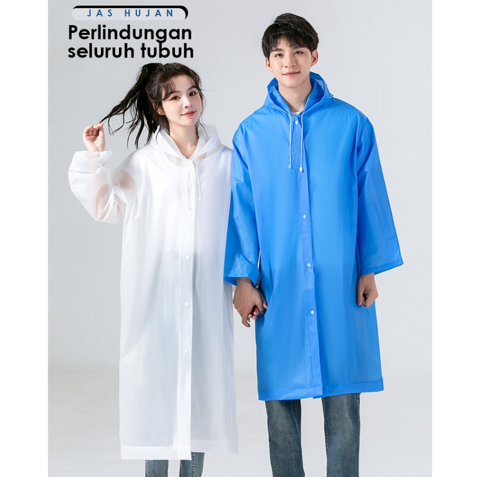 Jual Jas Hujan Dewasa EVA Premium Tebal Anti Sobek Ponco YY-8 | Shopee ...