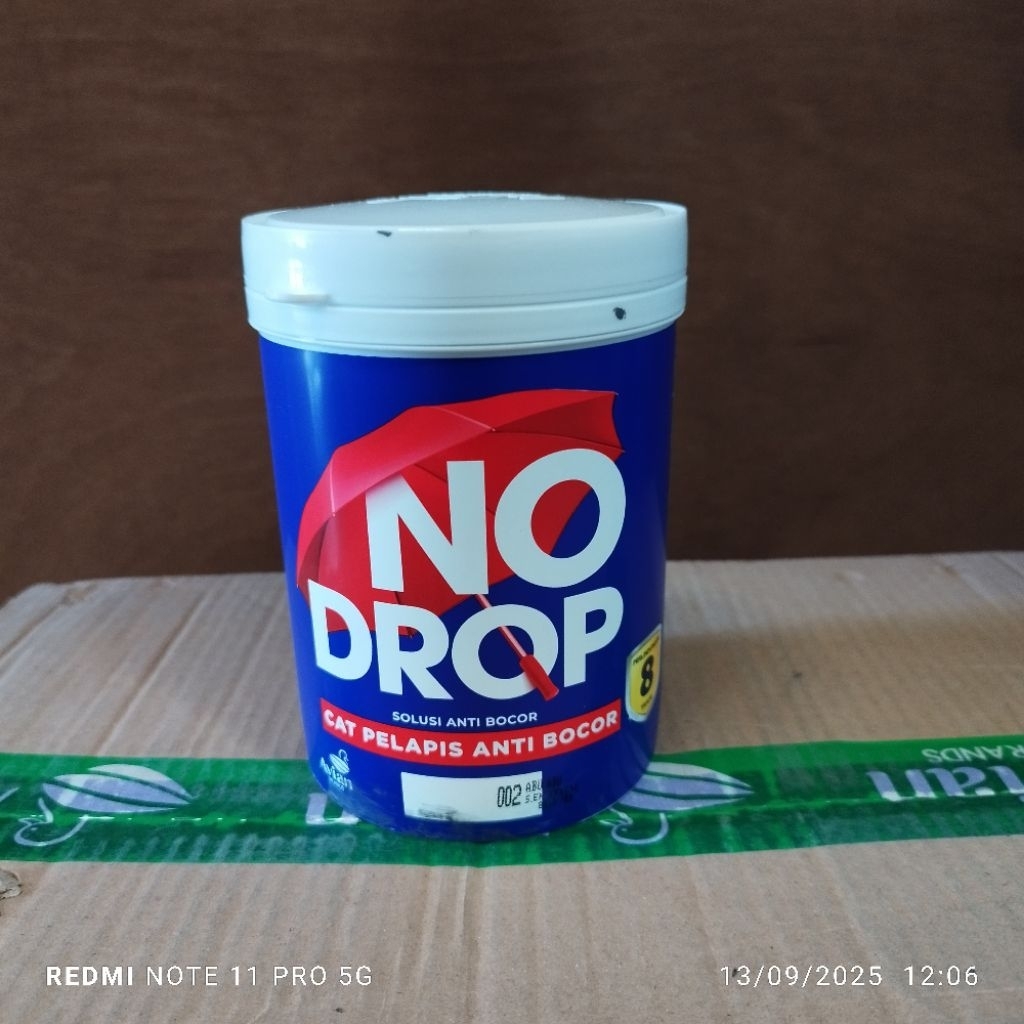 Jual Cat pelapis bocor NO DROP 1 Kg | Shopee Indonesia