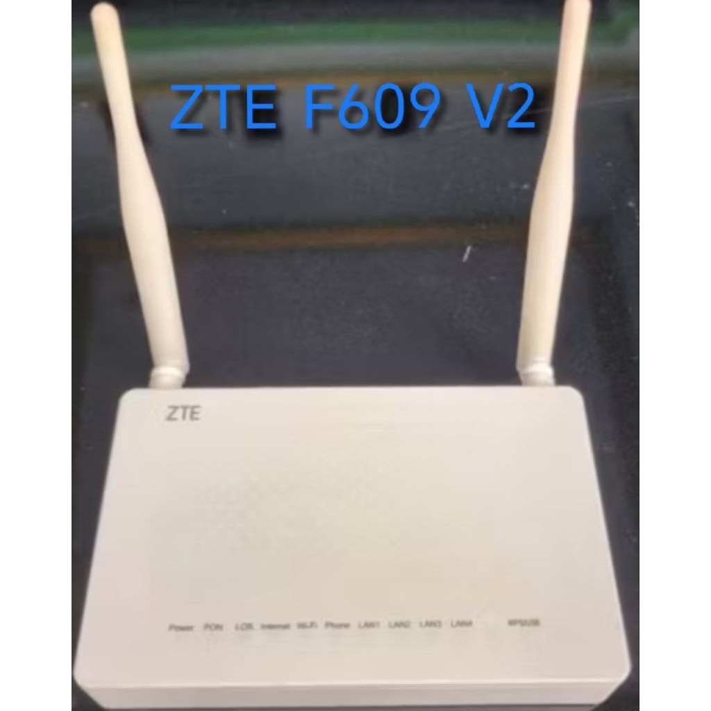 Jual ROUTER/ONT ZTE SERI GPON ZXHN F609 V2 (BIRU) | Shopee Indonesia