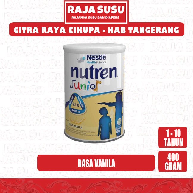Jual NUTREN JUNIOR 400 GR - RAJA SUSU | Shopee Indonesia