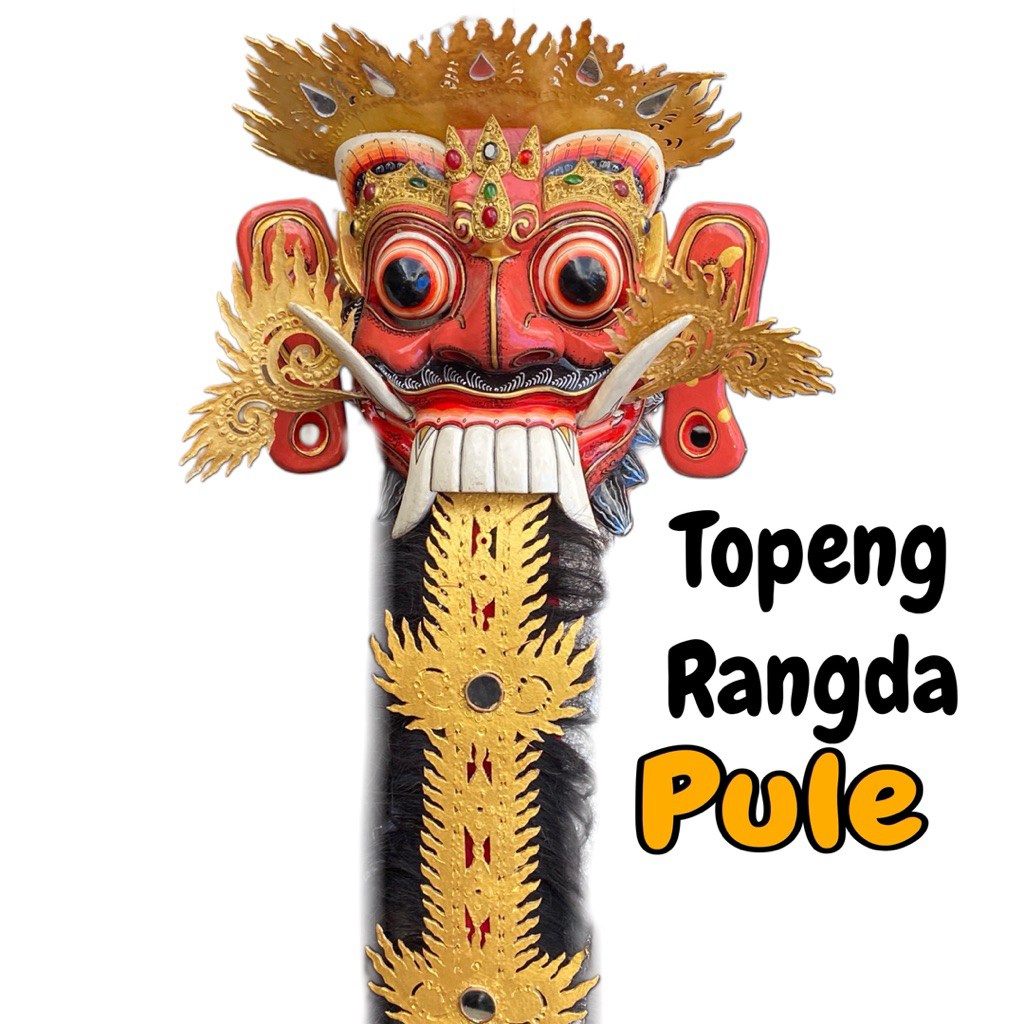 Jual Tapel dan Lidah Rangda Kayu Pule - TOPENG RANGDA PULE -Rangda ...