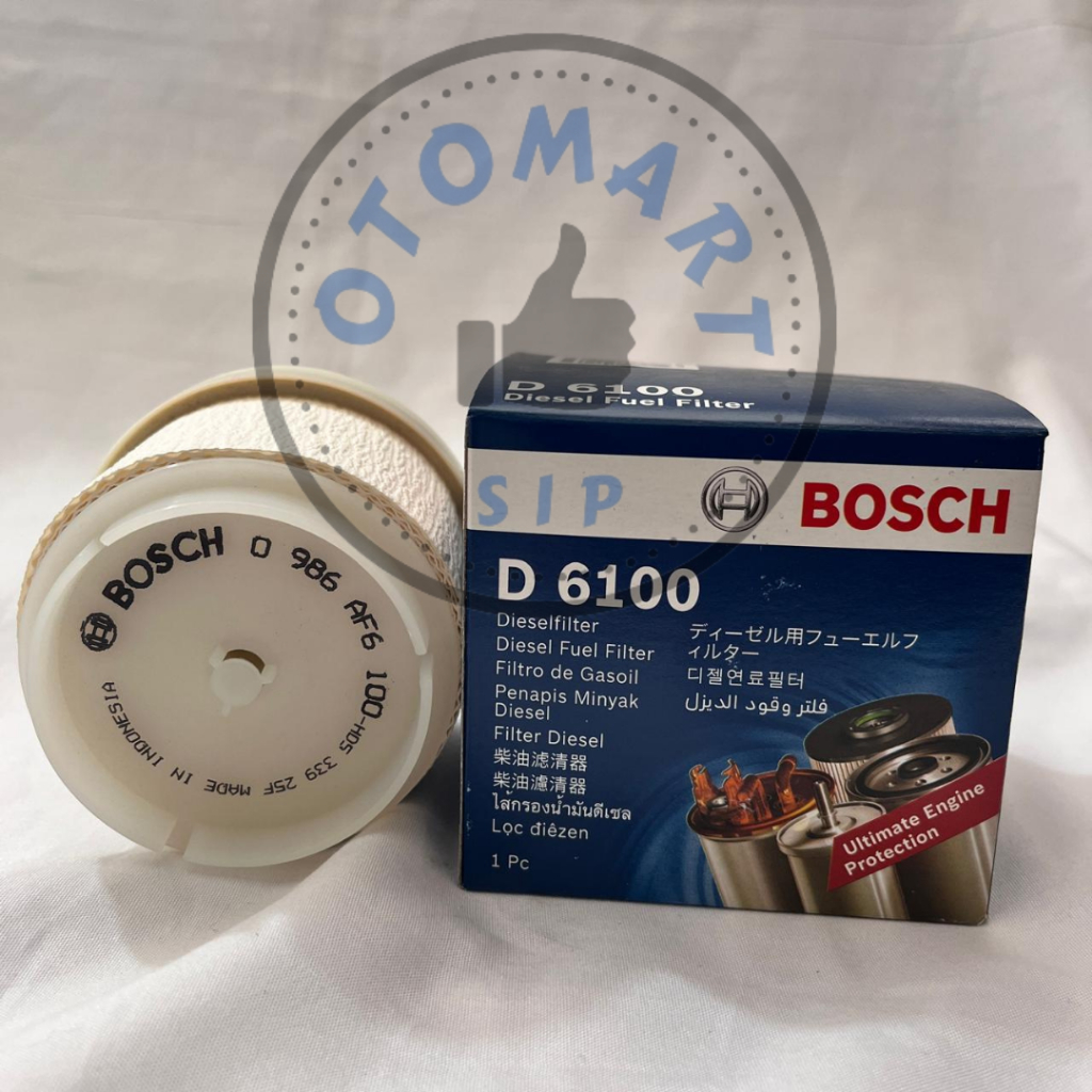 Jual Filter Solar Innova Fortuner Hilux BOSCH D6100 - Diesel Fuel ...