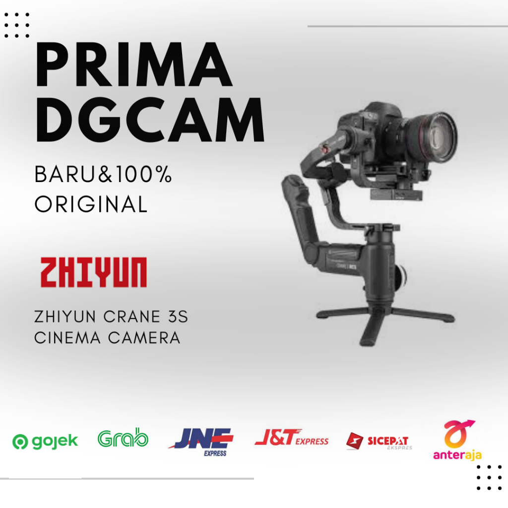Jual Zhiyun Crane 3S Cinema Camera Gimbal Stabilizer Garansi Resmi ...