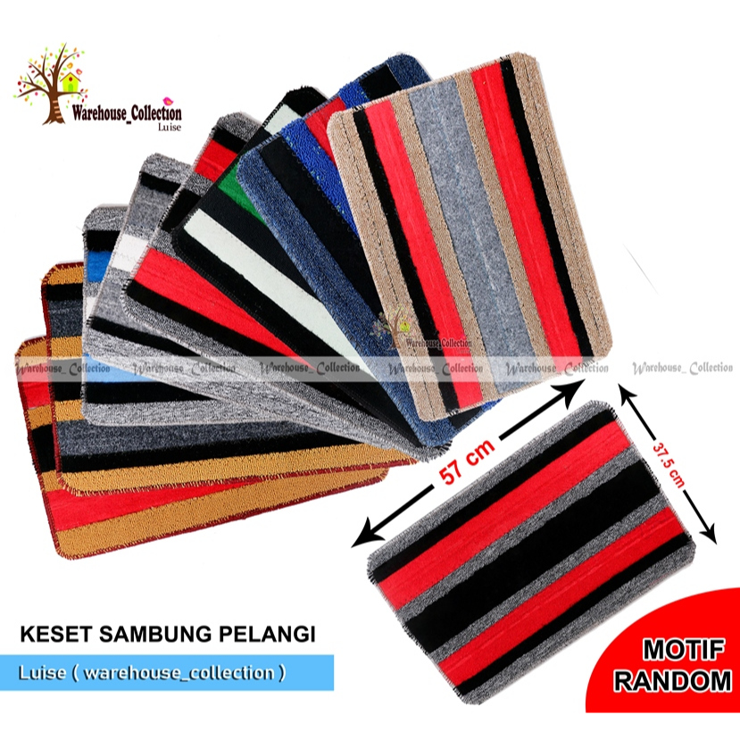 Jual PER- PCS//KESET KAKI ALAS PINTU/ KESED DAPUR/KESED TERAS BULU ...
