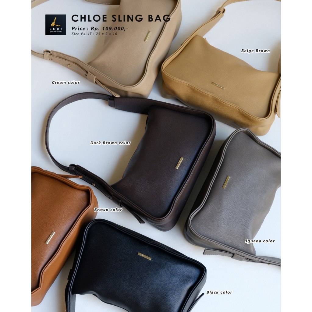 Jual TERMURAH TAS CHLOE SLING BAG BY LUBI KEKINIAN TERBARU 2025 COCOK ...