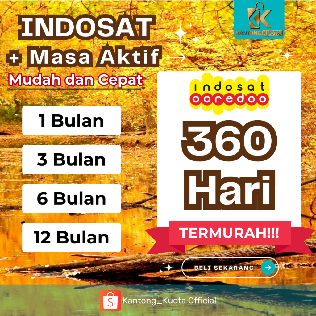 Jual PROMO!!! Perpanjang/Tambah Masa Aktif Indosat 1 BULAN | 3 BULAN ...
