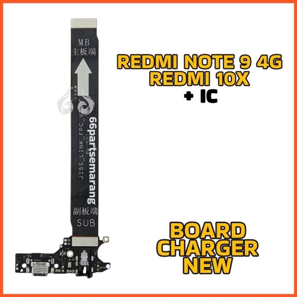 Jual Flexibel Flexible Board Charger Papan Konektor Cas Redmi Note 9 4G ...