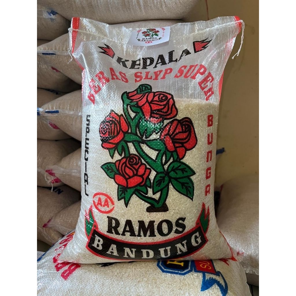 Jual PROMO!! BERAS RAMOS BANDUNG 10Kg, beras asli tanpa campuran, beras ...