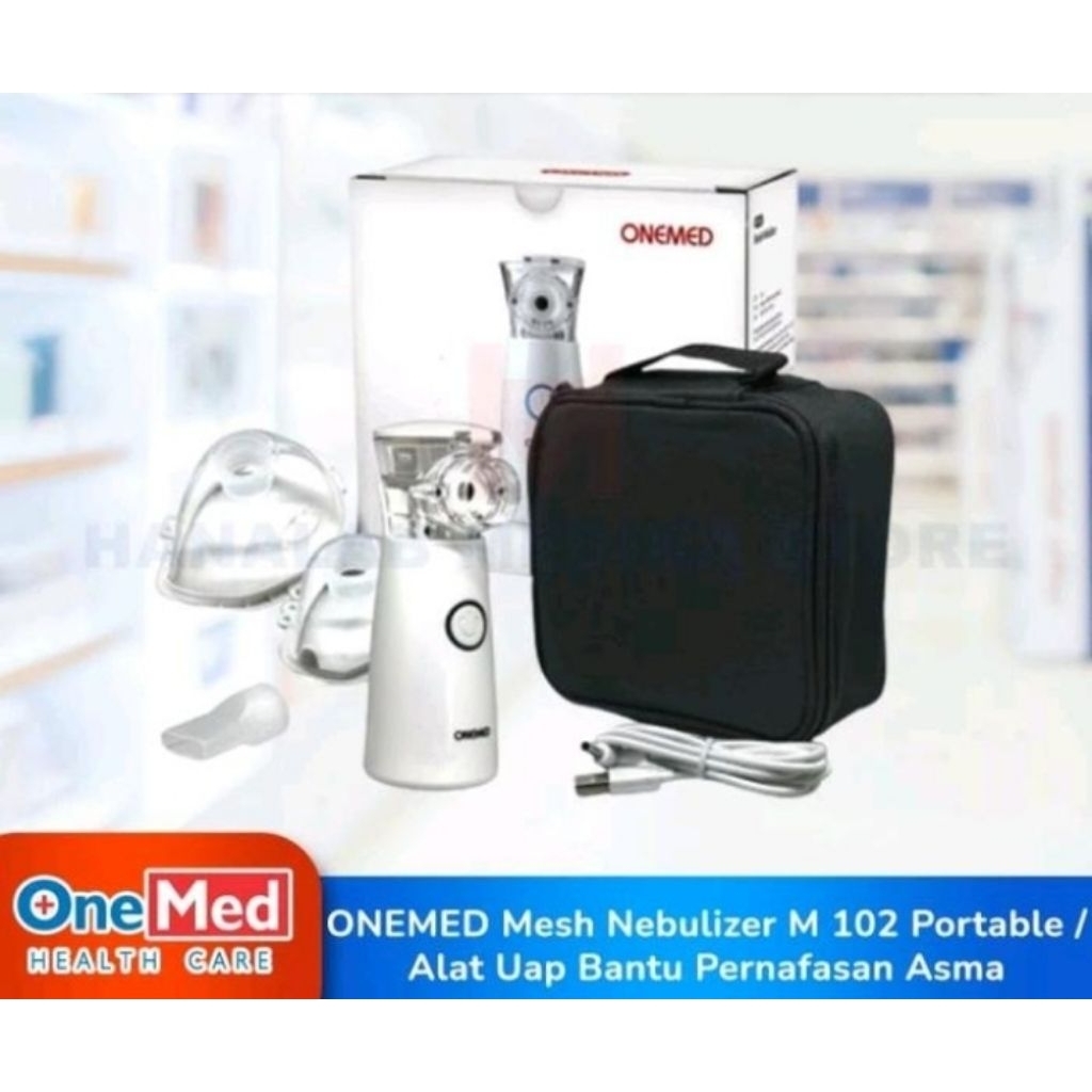 Jual Alat Uap Bantu Pernafasan Asma / Mesh Nebulizer M 102 portable ...