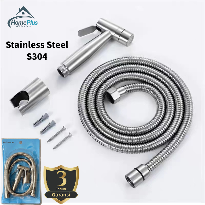Jual Paket Jet Shower Bidet Toilet Stainless Steel 304 | Semprotan Cuci ...