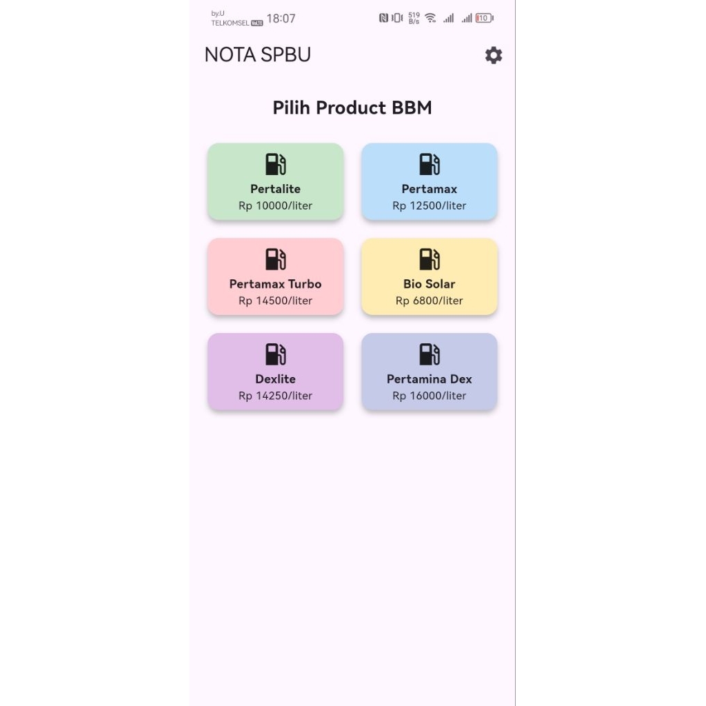 Jual Aplikasi Cetak Nota SPBU (Android) — Bluetooth Thermal 58/80mm ...