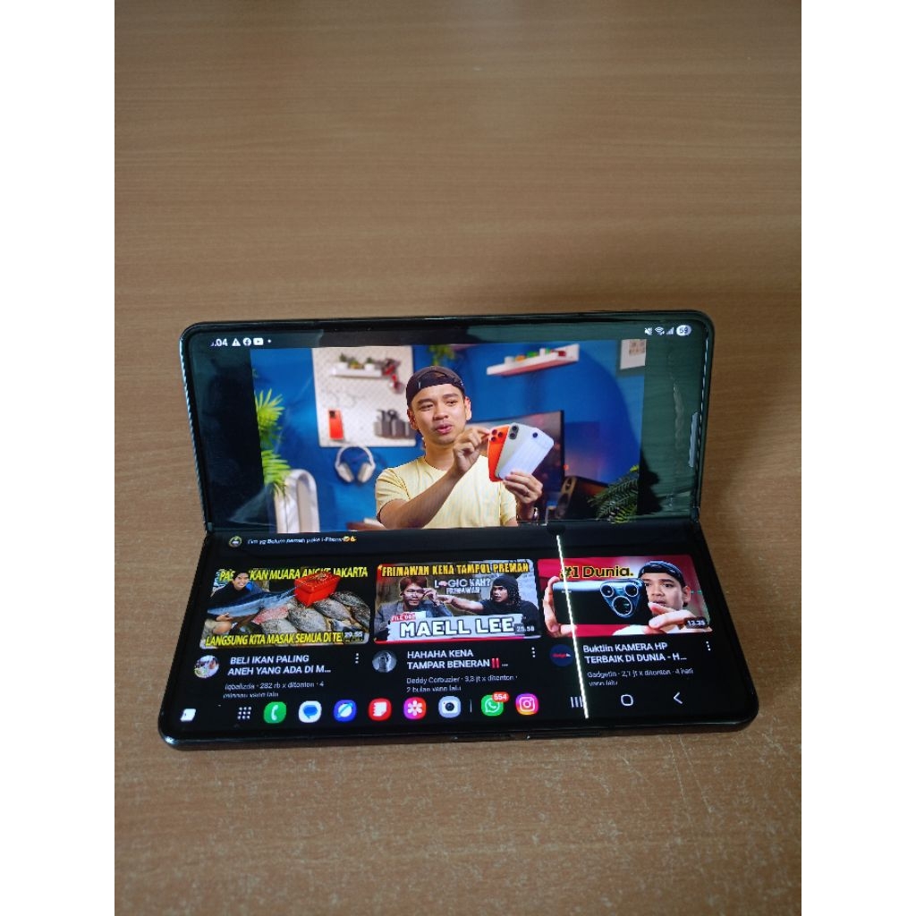 Jual Samsung Z Fold 4 SEIN 5G 12/256gb Minus Tompel Garis | Shopee ...