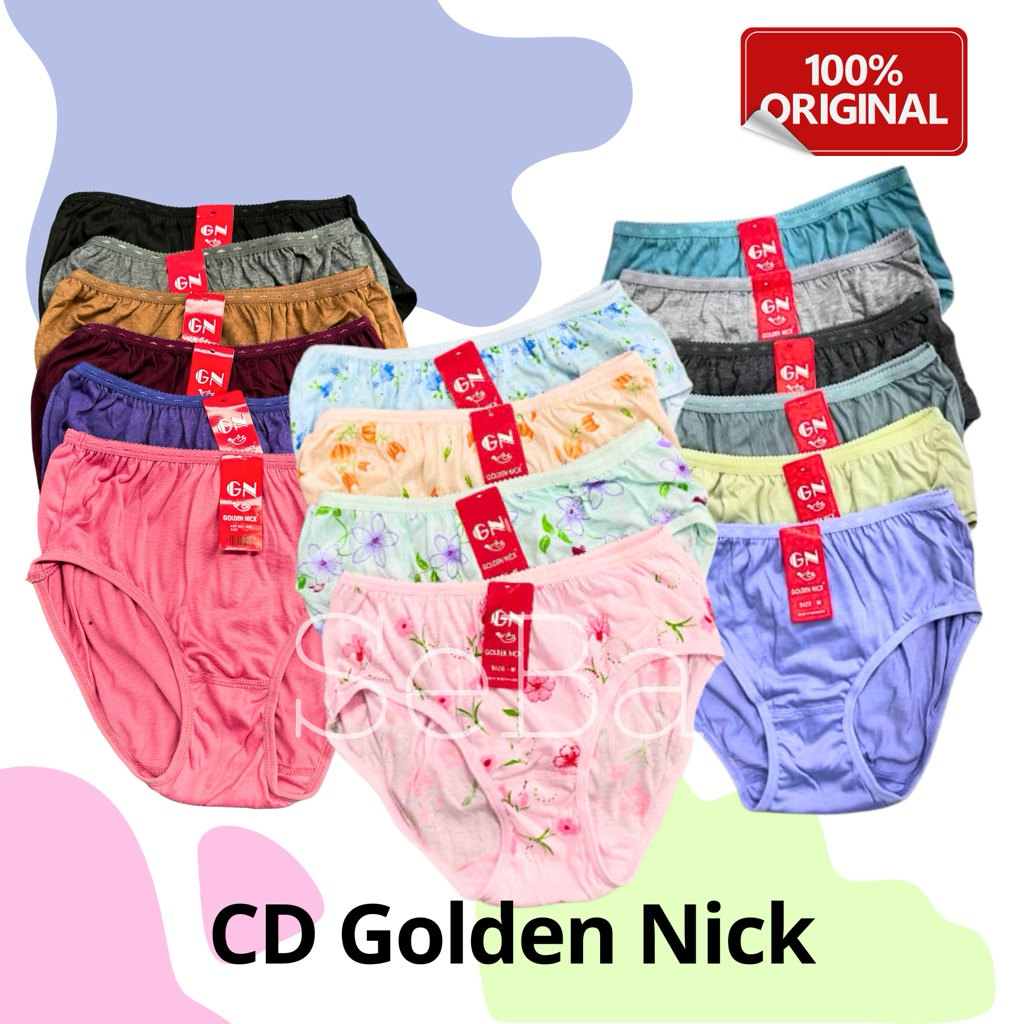 Jual 6pcs CD WANITA GOLDEN NICK DEWASA / CD GN MAXI 937 939 931 /CELANA ...