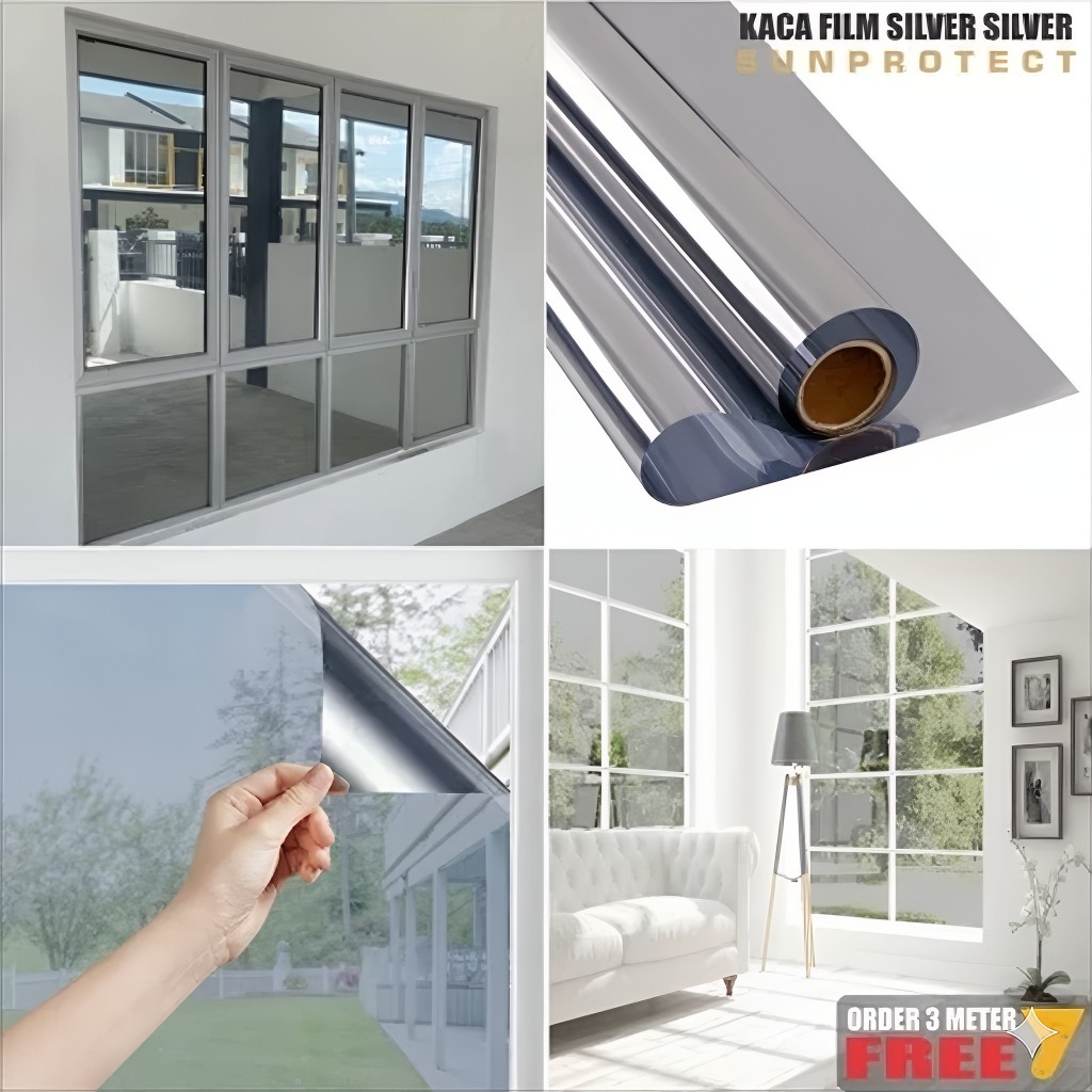 Jual Kaca Film Stiker Kaca Jendela Rumah Kaca Film Gelap / Riben ...