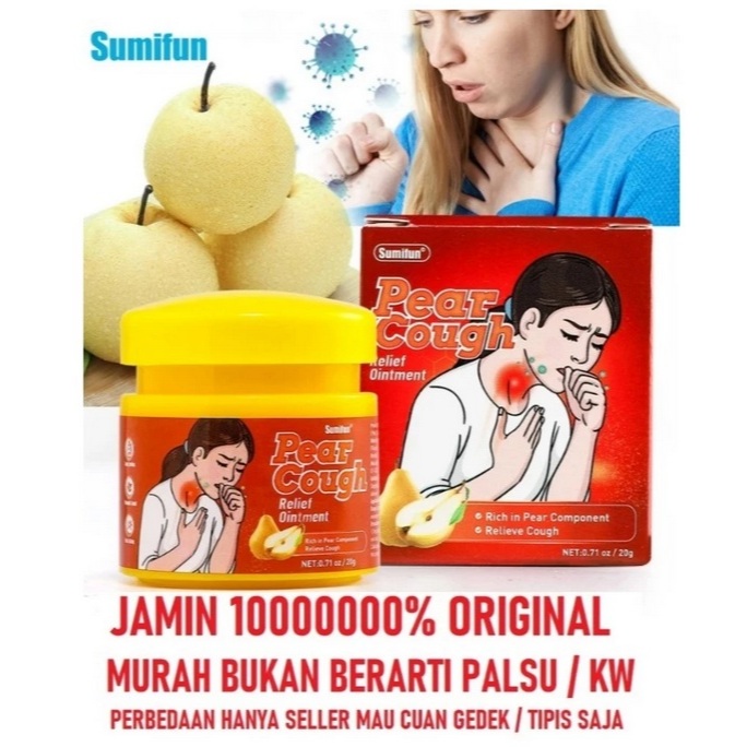 Jual Exp SEPT 2027 Balsam Batuk Pear Penang Original Balsem Untuk ...