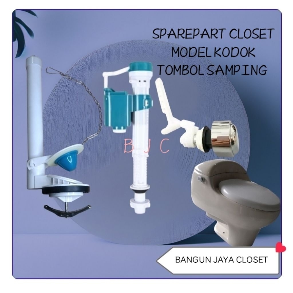 Jual Alat pelampung Closet duduk pecet samping/alat kloset duduk model ...