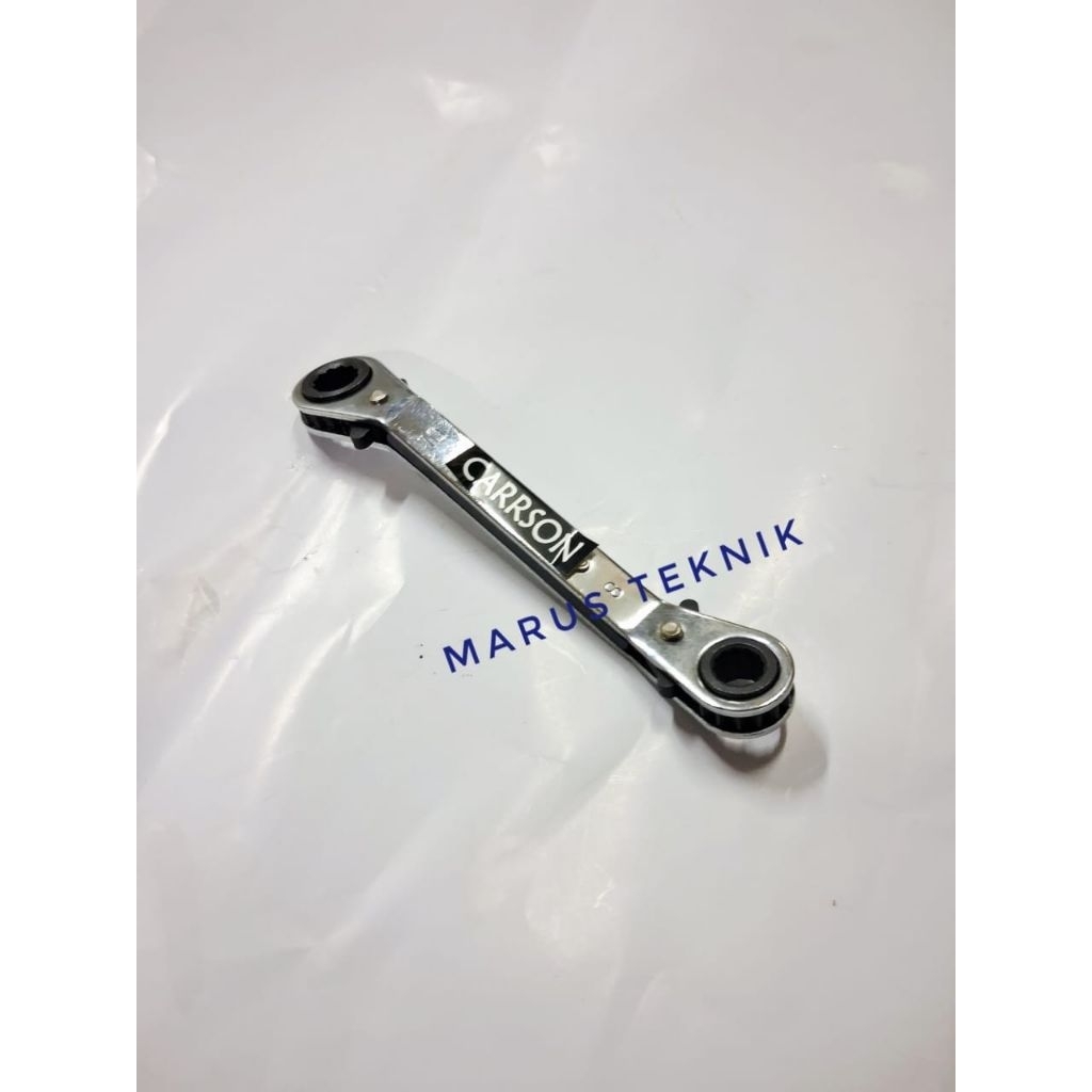 Jual Kunci Ring Double Ratchet 8 x 10mm Lekukan 25 derajat merek ...
