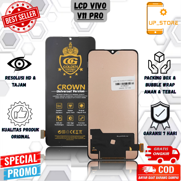 Jual LCD VIVO V11 PRO / TOUCHSCREEN VIVO V11 PRO 1804 ORIGINAL FULLSET ...