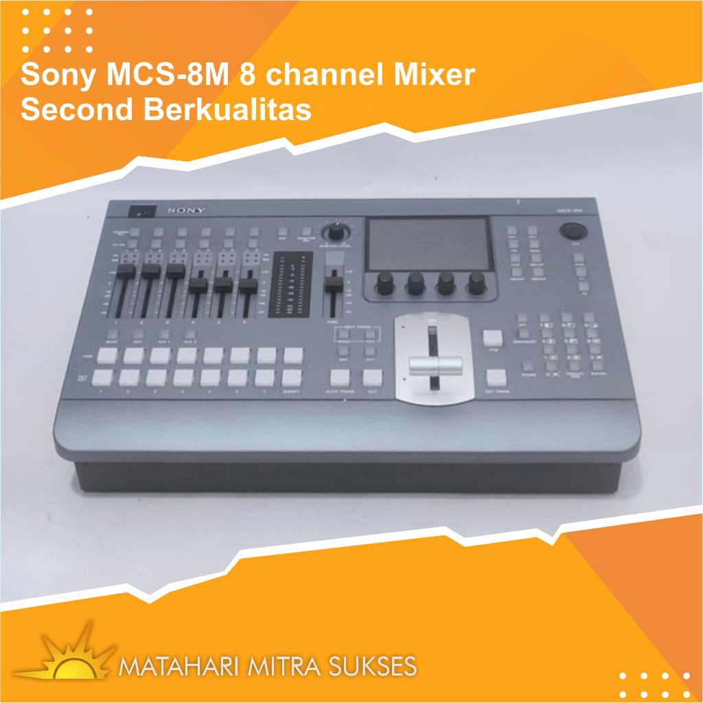 Jual Sony MCS-8M 8 channel Mixer Second Berkualitas | Shopee Indonesia